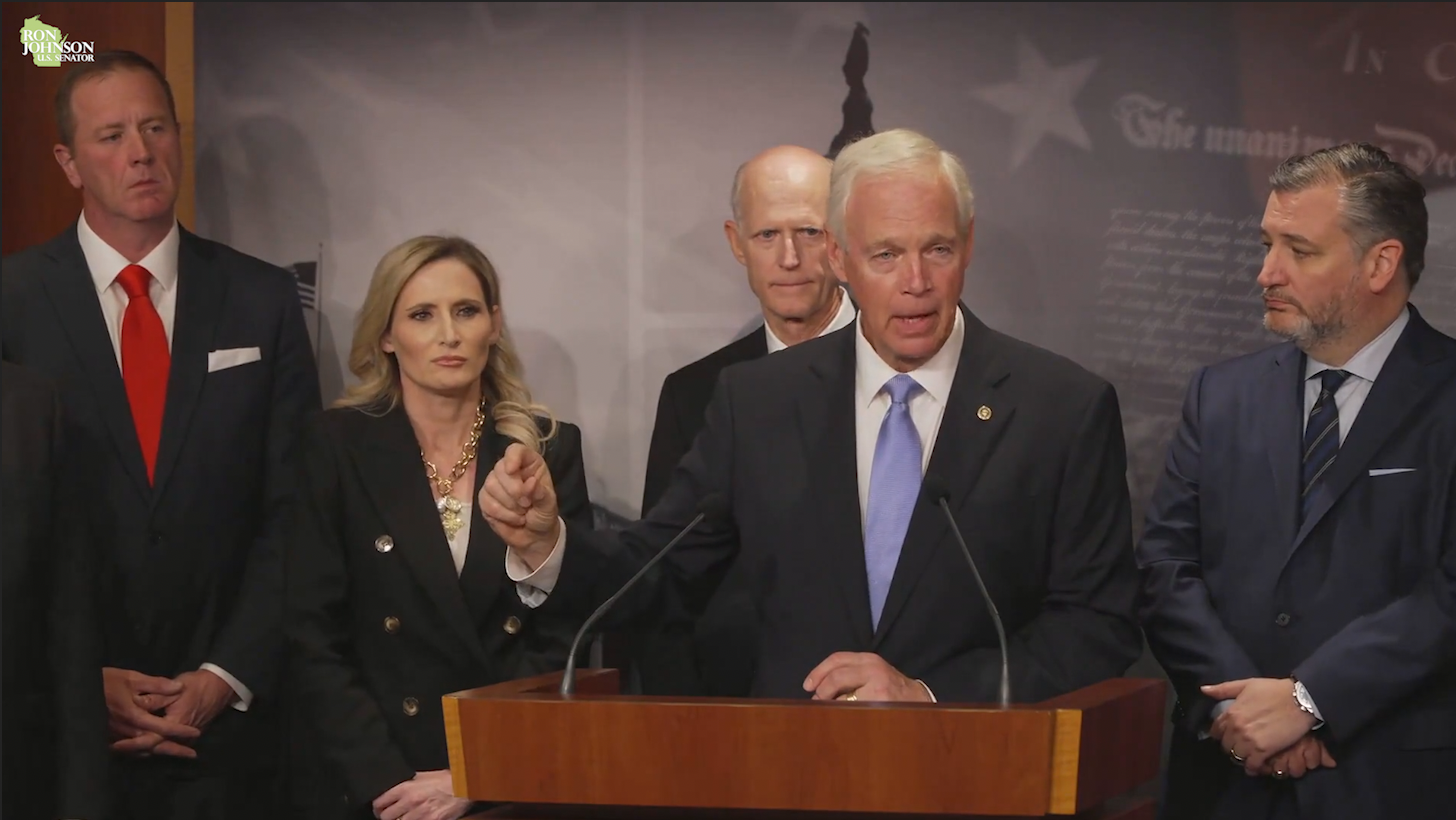 Icymi Sen Johnson Presents Evidence Of Sec Mayorkass Crimes Ron
