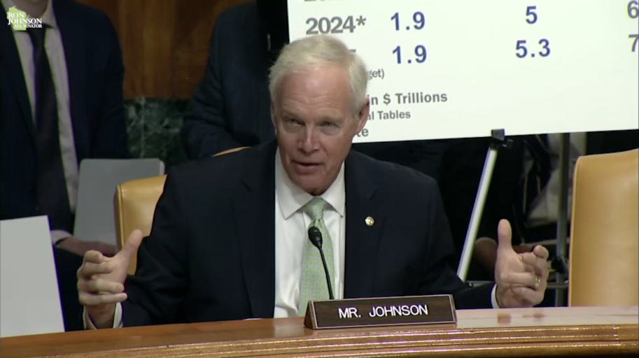 Sen. Johnson Joins 34 Senators in Demanding Biden Stop Plan to Accept ...